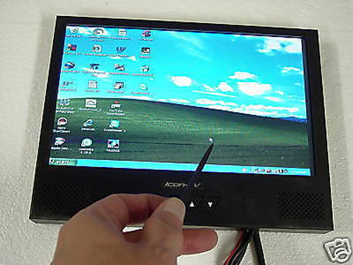 10'' LCD TOUCHSCREEN MONITOR VGA CAR PC CARPUTER TV NR | eBay