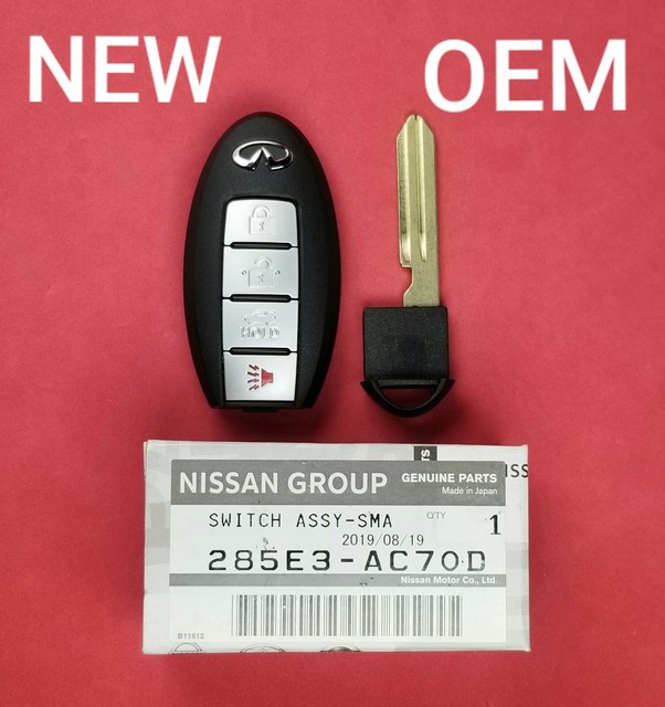 OEM 2004 2005 2006 2007 Infiniti G35 Remote Smart Key Fob With Clip ...