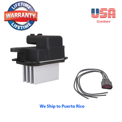 Blower Motor Control Resistor Regulator with connector Fit:Ford F-150 ...