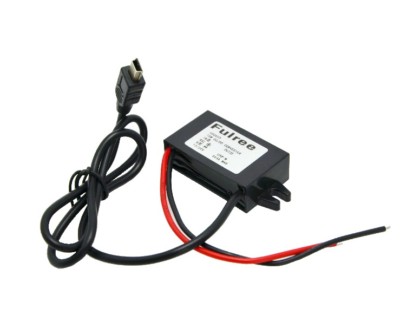 DC Converter 8-35V 12V 24V to 5V 3A Mini USB Power Adapter Step Down ...