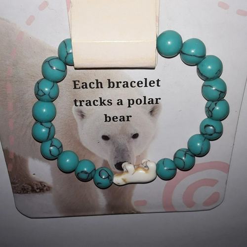 Fahlo Bracelet -Polar Bear-Tracking on Mobile or PC - NWT-Free Shipping ...