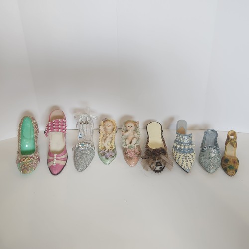 Vintage Miniature Shoes Lot Of 9 | eBay