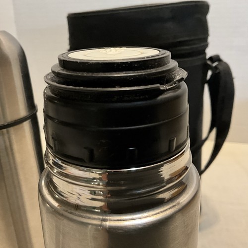 Thermos Stainless Steel Hot And Cold With Carrying Case | eBay