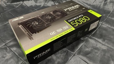 ASUS Prime GeForce RTX 5080 Original Retail (((( Box ONLY & Packing ...