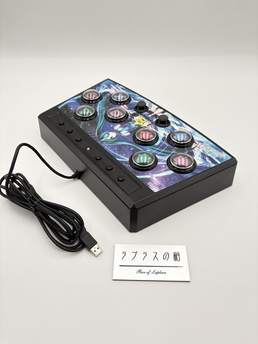 PS3 Hatsune Miku Project DIVA-F Mini Arcade Controller Black HP3-900 ...