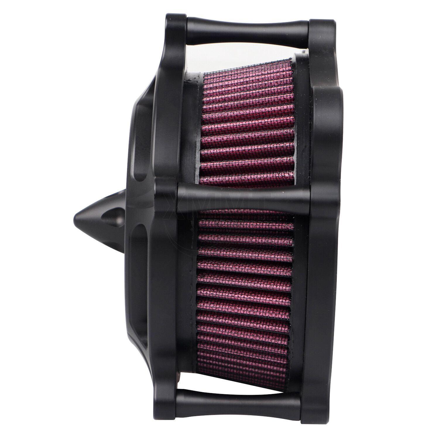 Turbine Air Cleaner Red Intake System Filter For Harley Softail 00-15 ...
