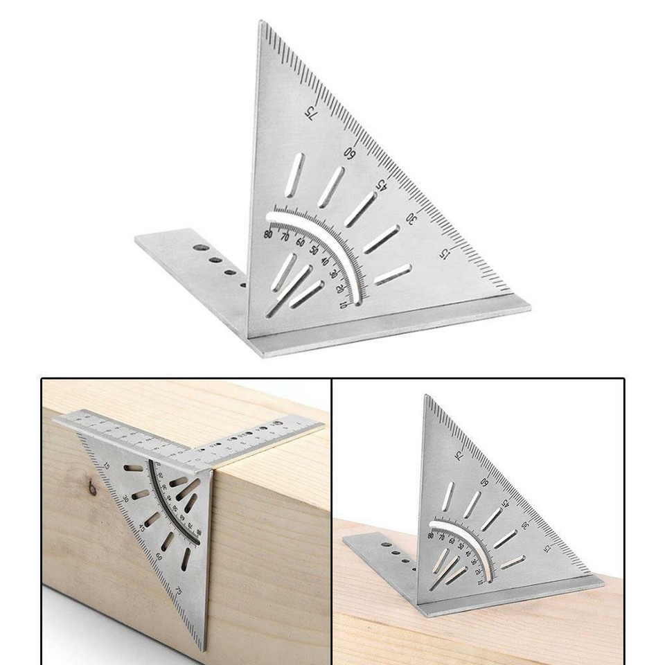 Square Angle Ruler Woodworking Multifunctional Saddle Layout Square ...