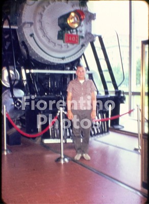 1966 AGFACHROME Slide MAN BY SOUTHERN STEAM LOCOMOTIVE 1401 SMITHSONIAN ...