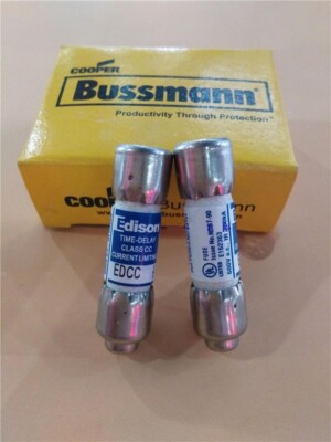 1Pc New Edison EDCC2 2 Amp 600V Slow Blow Class Time Delay Fuse ...