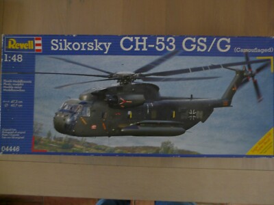 Maquette Hélicoptère REVELL 1/48 Ref 04446 Sikorsky CH-53 GS/G ...