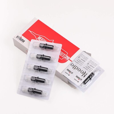 20x 9M2 Cartridge Double Stack Weaved Magnum Tattoo Needle PRO Saftey ...