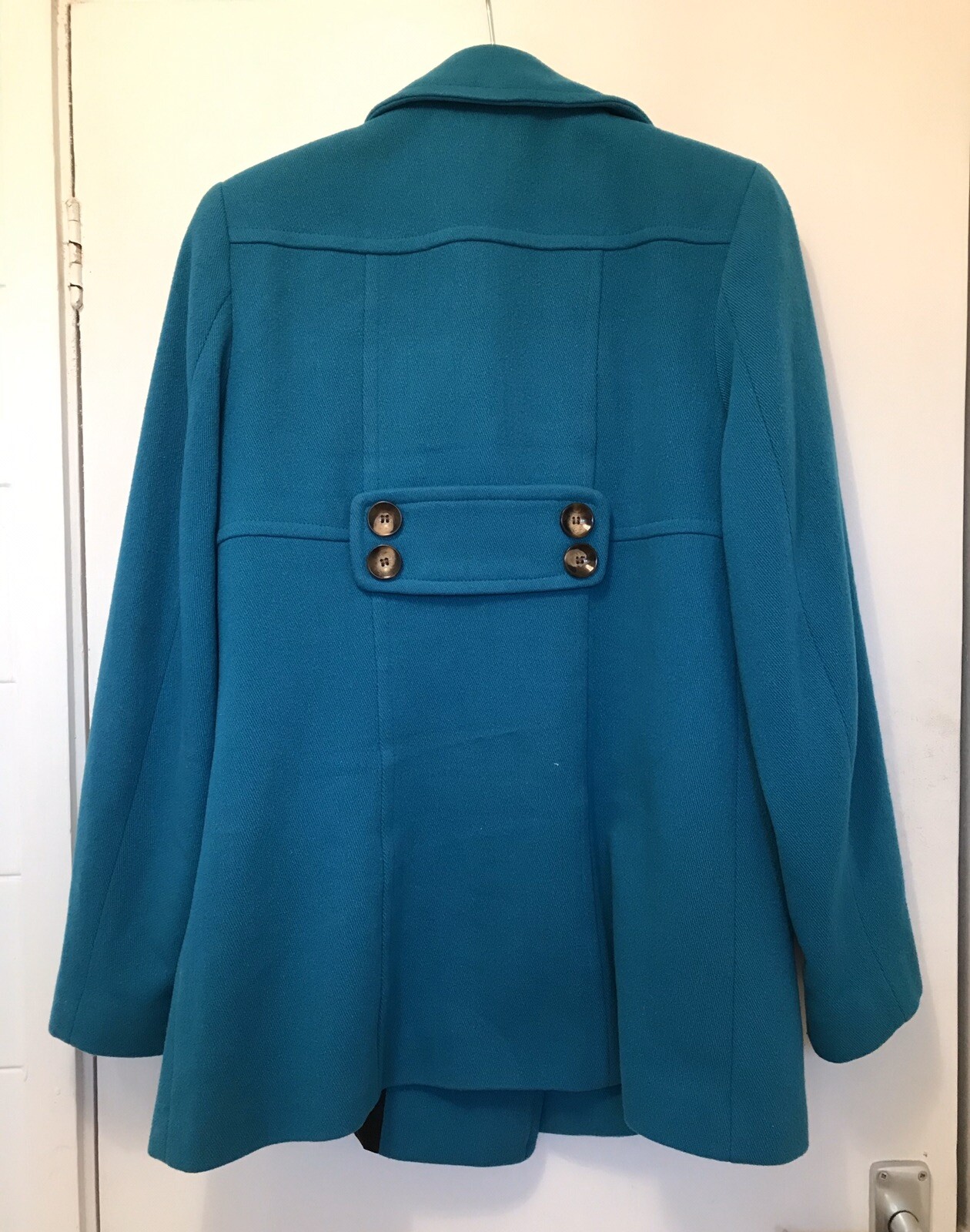 Rocha John Rocha Turquoise Wool Blend Jacket Size 12 | eBay UK