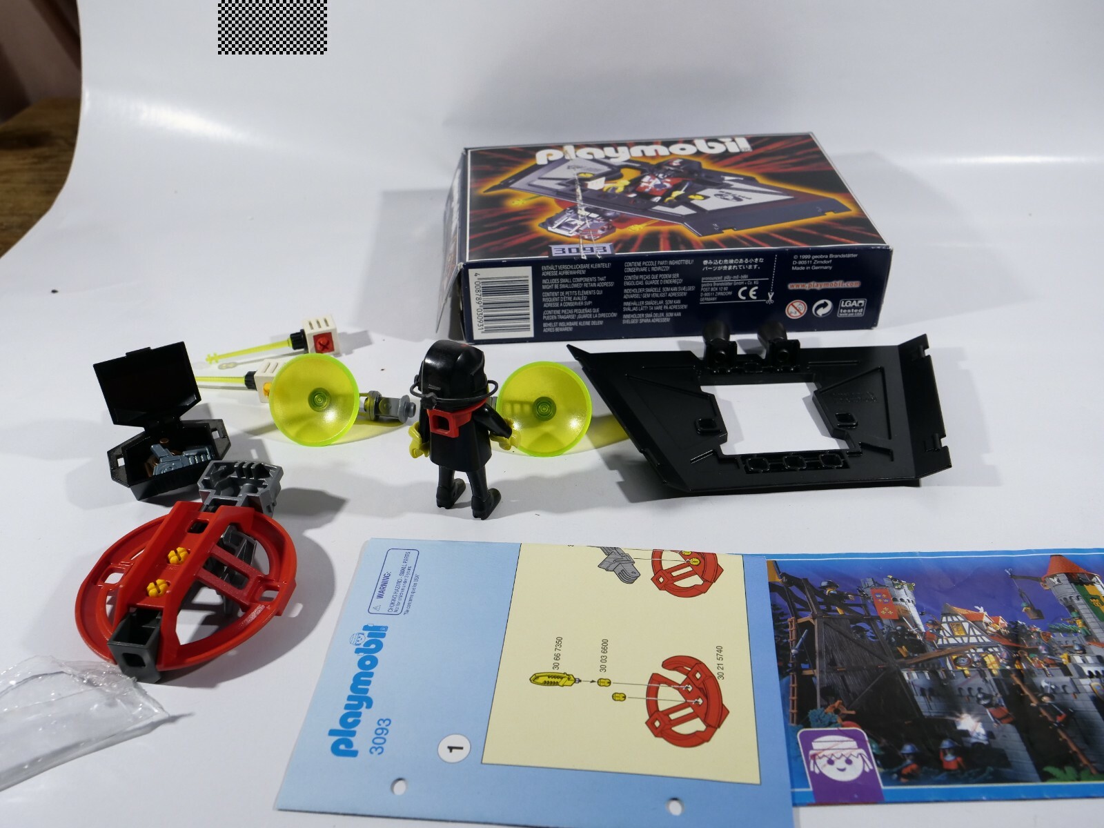 Playmobil No. 3093 Space Shuttle Invader 2000 Complete in Box | eBay