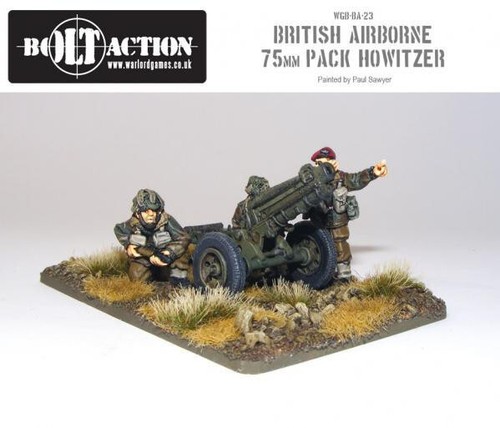 Bolt Action British Para 75mm Pack Howitzer & Crew WGB-BA-23 | eBay