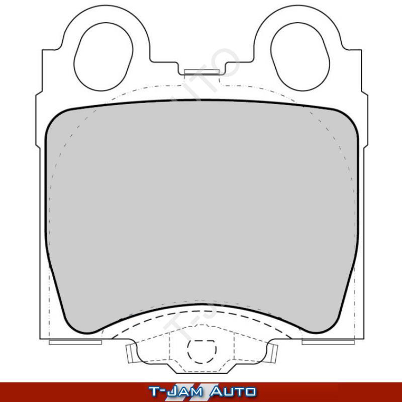 Brake Pads REAR Disc suits Toyota Altezza GXE10 SXE10 Sumitomo Front ...