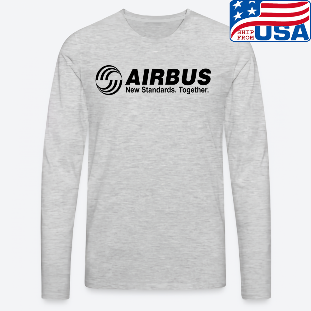 Airbus Aerospace Aviation Men's Grey Size S-2XL | eBay