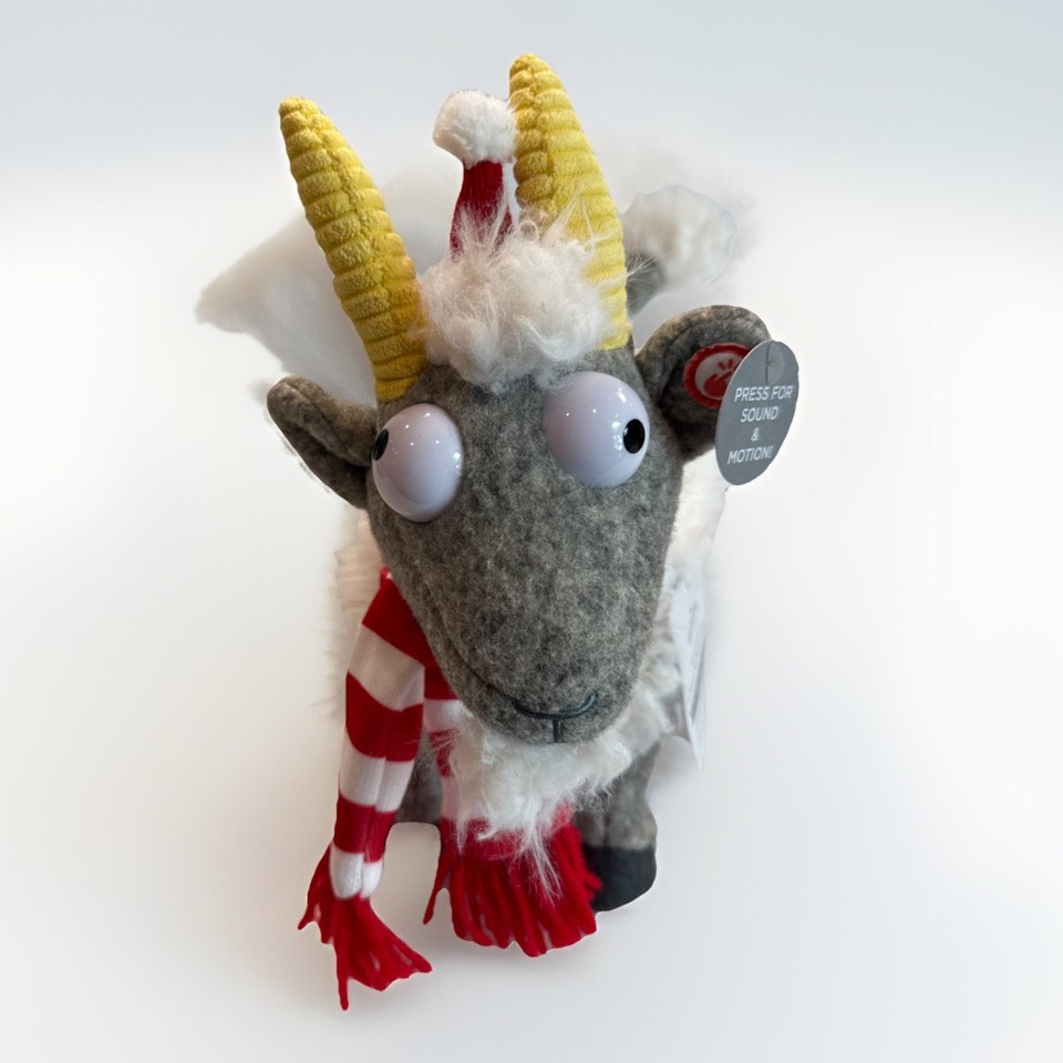 Hallmark Season's Screamings Goat Plush With Sound and Motion 2024 New ...