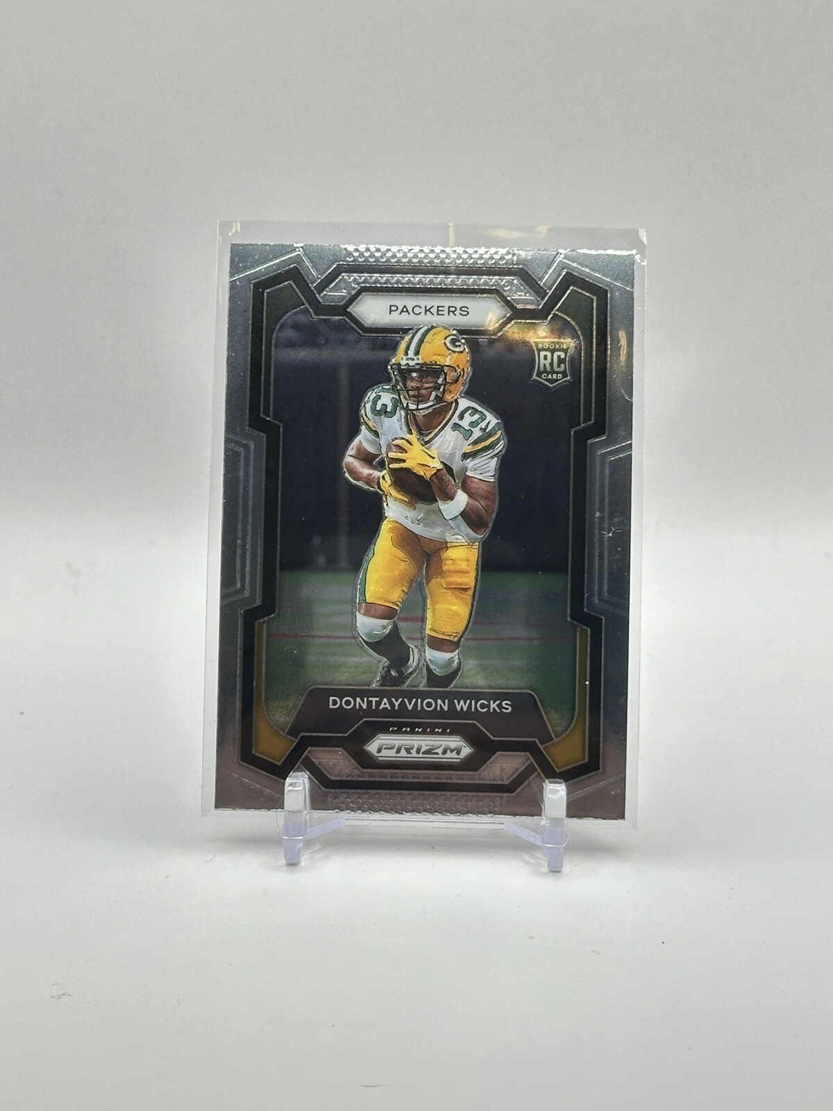 2023 Prizm Football Dontayvion Wicks RC #333 Packers Rookie Base #1 | eBay