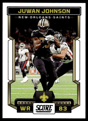 2023 Score Juwan Johnson New Orleans Saints #56 | eBay