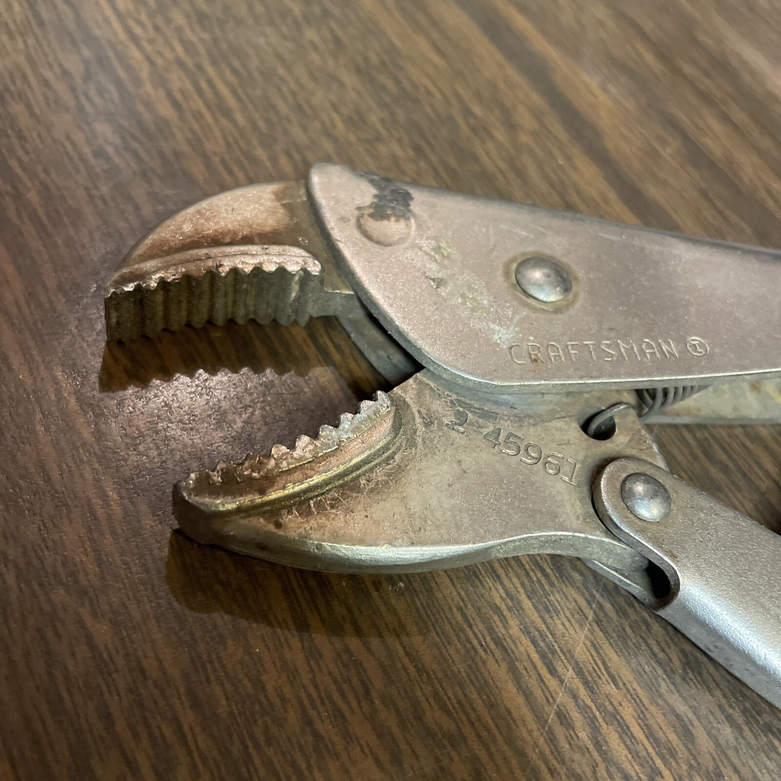 Craftsman Vise Grip Style Wrench Pliers 45961 - Made in USA Vintage | eBay