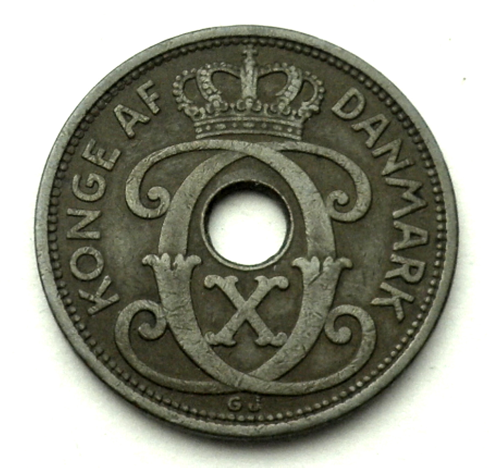 DENMARK 2 ORE 1927 HCN KM#827.1 Christian X. TT1.5 | eBay