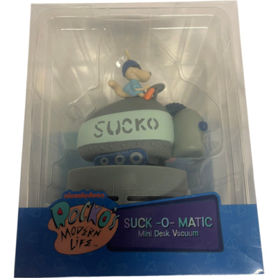 Rocko's Modern Life Suck-O-Matic Mini Desk Vacuum Fly Nick Box Fall ...
