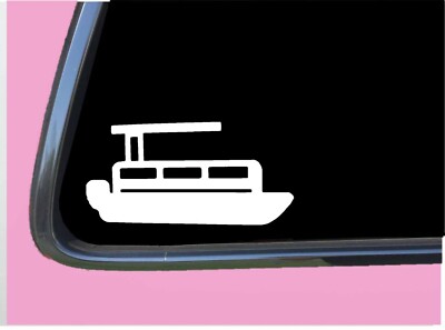 Pontoon Boat TP 844 vinyl 8" Decal Sticker fishing lure bait line | eBay