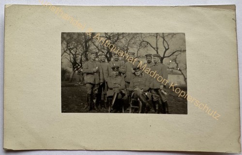 orig. Foto AK Soldat WK1 WW1 Erster Weltkrieg Uniform um 1916 | eBay