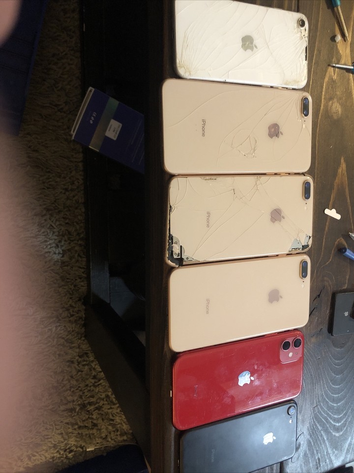 Iphone Lot Untested 6 In Total 11,3 8 Plus One 7 One Se Second Gen ...