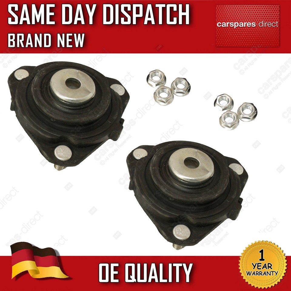 FORD FIESTA MK5 MK6 2001-10 FRONT STRUT TOP MOUNTS & BEARINGS X2 ...
