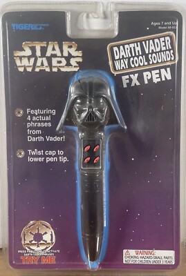 Vintage Tiger Star Wars Darth Vader 1997 FX Pen New in box! | eBay