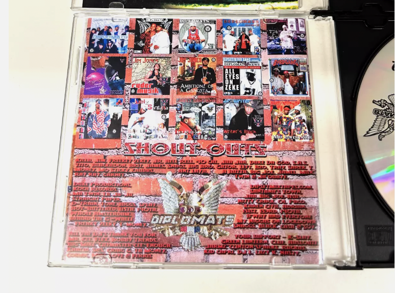 RARE JUELZ SANTANA BACK LIKE COOKED 2 MORE CRACK DIPSET DIPLOMATS ...