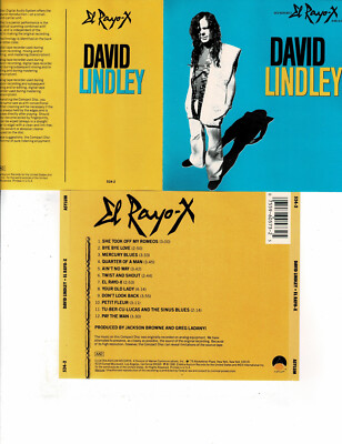 DAVID LINDLEY - EL RAYO-X (CD 1990) **12 TRACKS** 75596057325| eBay