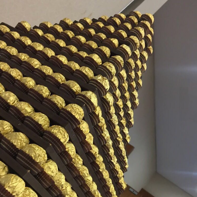 Ferrero Rocher Pyramid Wedding Chocolate Ferrero Rocher Tower