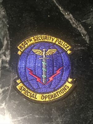 Rare Vtg 70s 80s 834th Security Police Squadron Patch 3” USAF Hurlburt ...