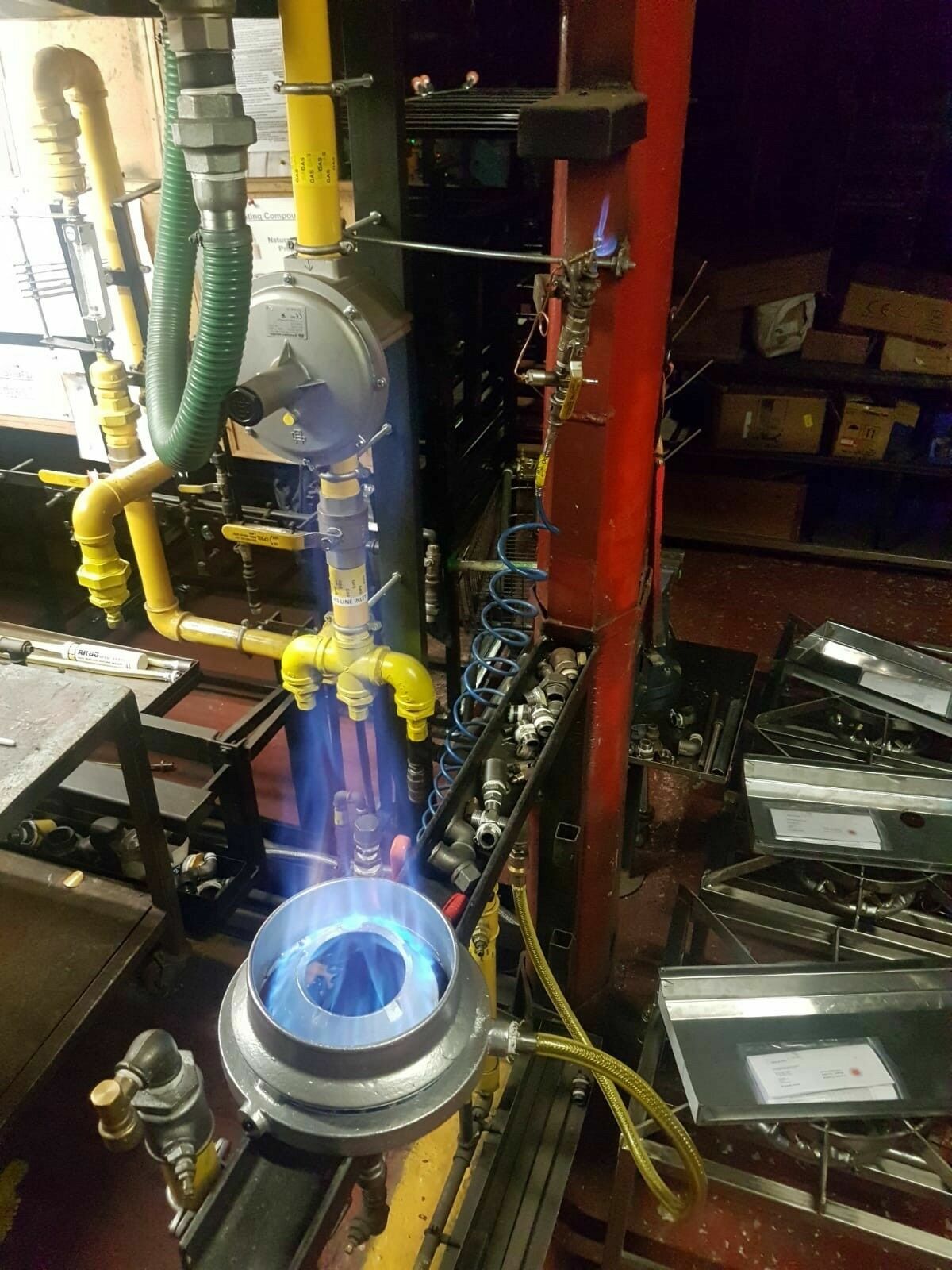 Chinese Wok Cooker Burner 21 Jet Range Turbo Vortex Commercial Natural ...