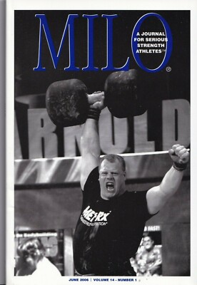 Milo Weightlifting Mr.Pfister Joe Dube June 2006 022619nonr | eBay