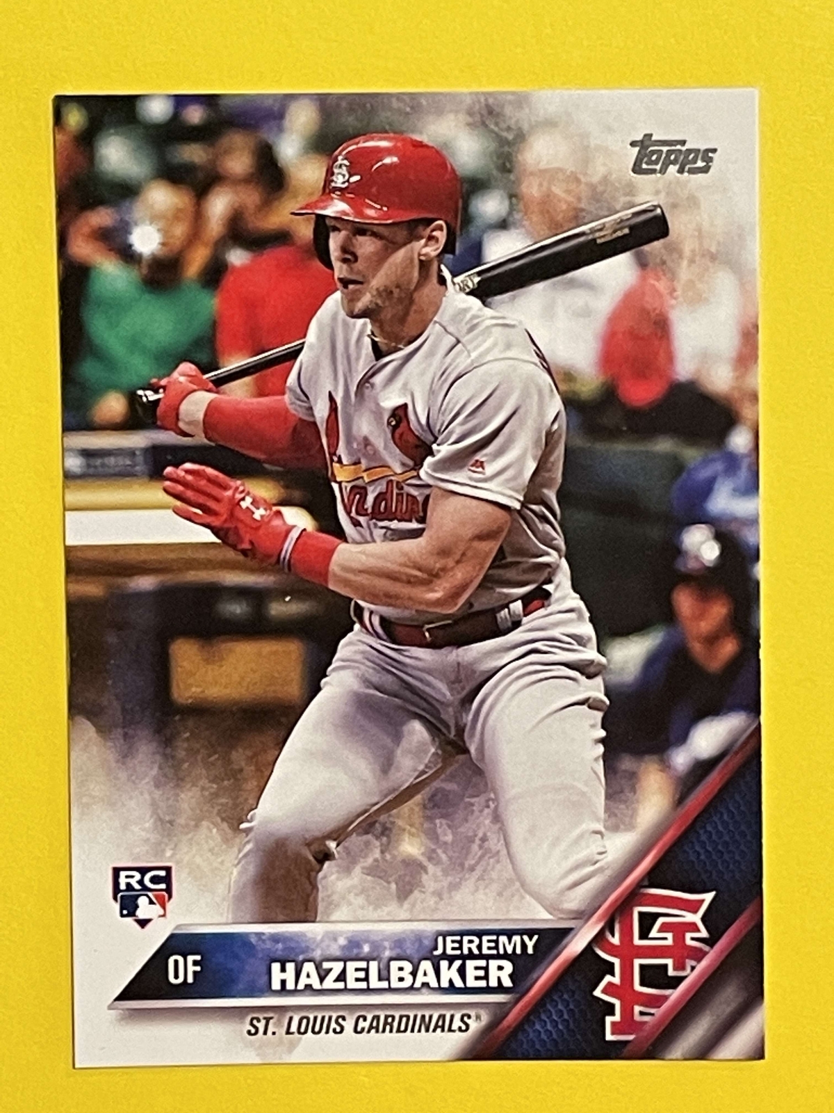 Jeremy Hazelbaker 2016 Topps Update Series Rookie #US99 St. Louis ...