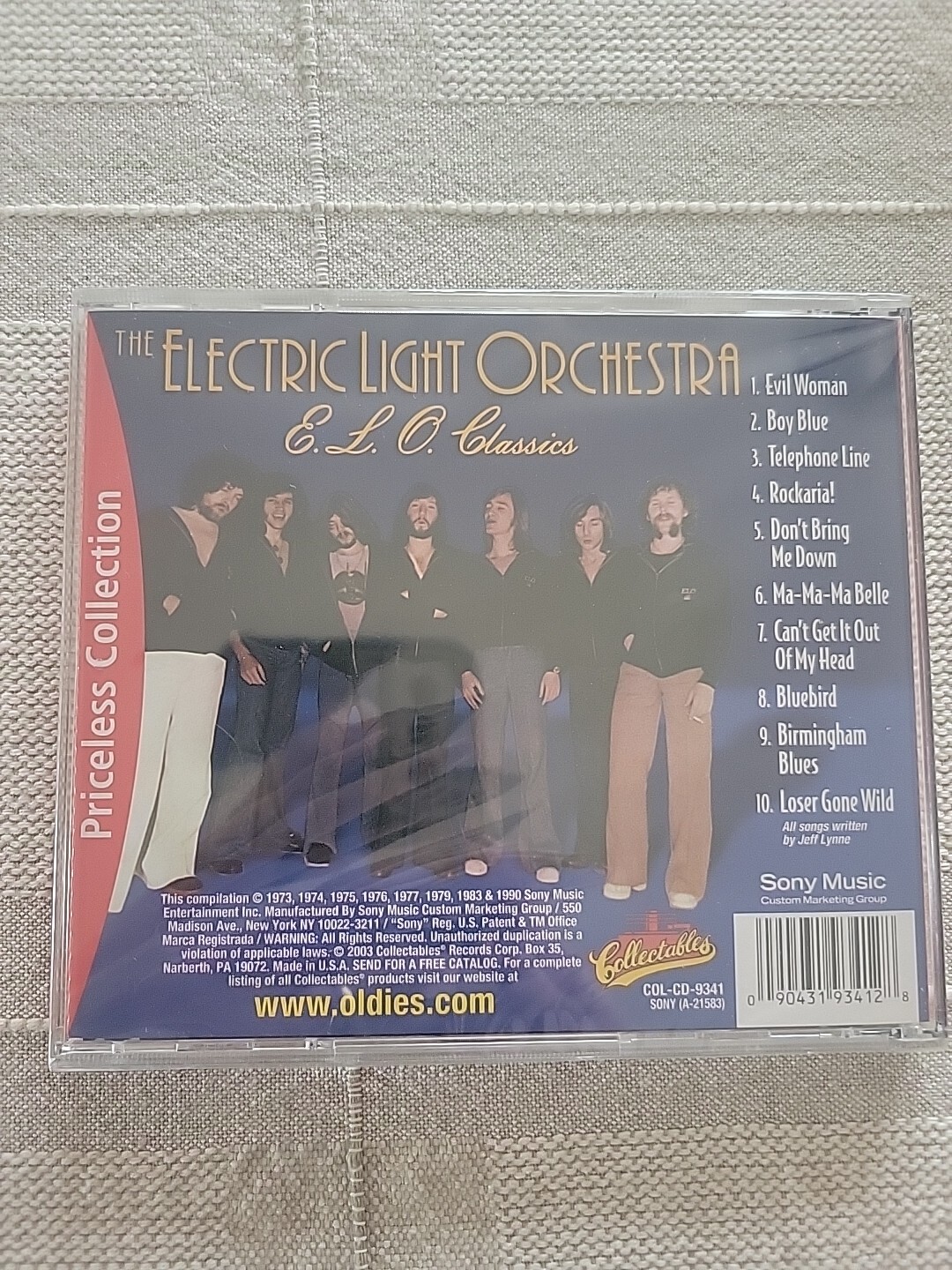 Elo Classics - Music CD - ELECTRIC LIGHT ORCHESTRA New Sealed ...