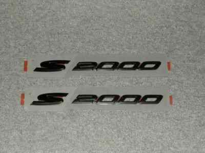 HONDA S2000 AP1/AP2 GENUINE Fender Side BLACK Emblem Badge Set OEM | eBay