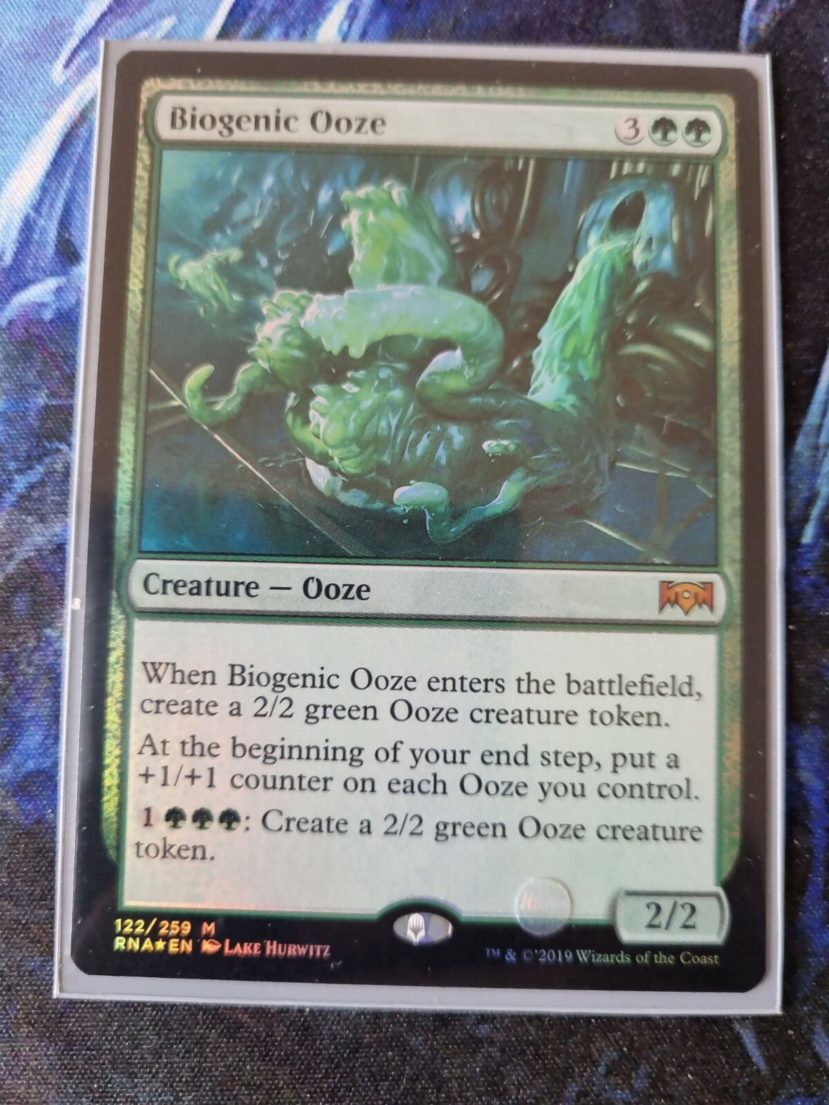 Biogenic Ooze FOIL NM RNA RAVNICA ALLEGIANCE MTG GREAT CONDITION | eBay ...