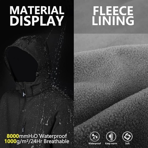 Renegade Sportswear Men’s Soft Shell Full Zip Jacket Without Hood | eBay