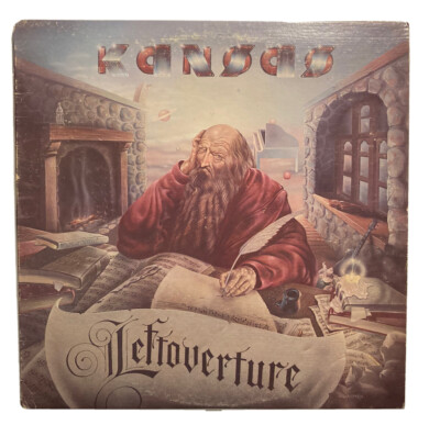 KANSAS “Leftoverture” 1976 Vinyl LP Kirshner JZ 34224 Carry On Wayward ...