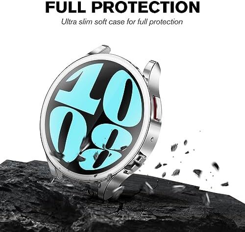 Galaxy Watch 7 Case 4 Pack - Premium TPU Bumper Shells with Screen ...