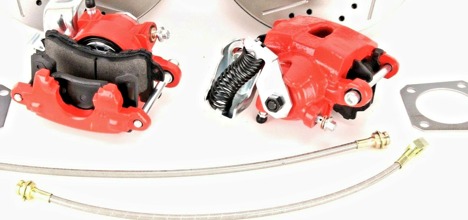 Chevy 10 12 Bolt Rear End Disc Brake Kit Chevelle El Camino, Cutlass ...