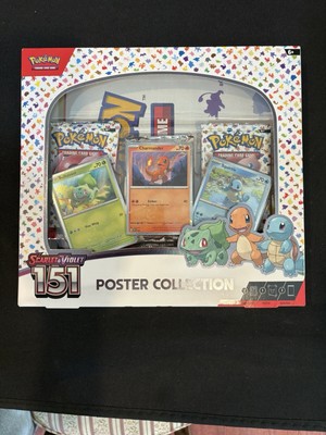 Pokemon 151 Poster Collection box Factory Sealed | eBay