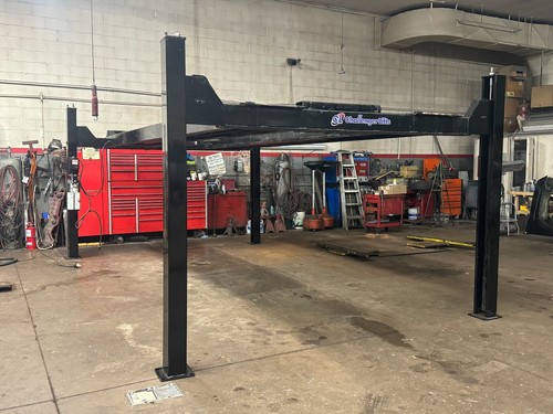 CHALLENGER 4P14EFX 14,000 # EXTENDED LENGTH 4 POST ALIGNMENT AUTO CAR ...