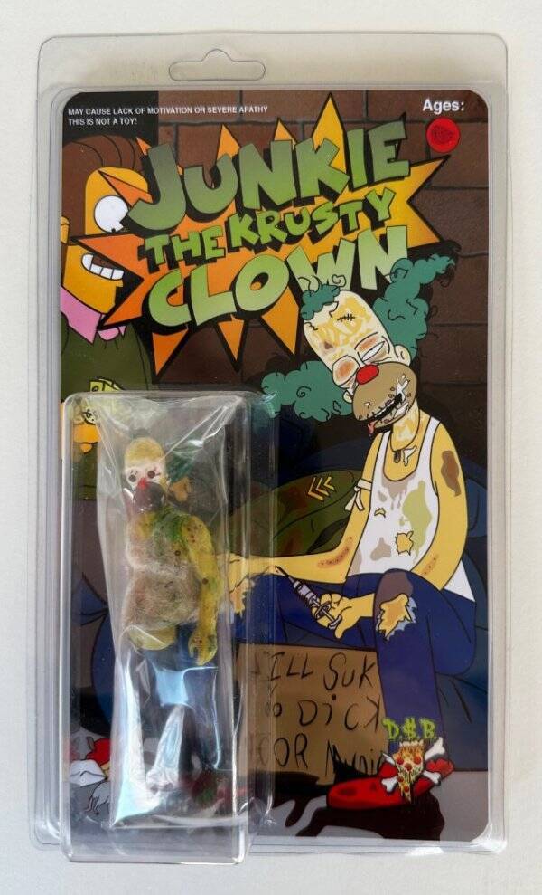 SDCC San Diego Comic Con 2017 Junkie Krusty Clown LE 9/30 DKE DSB Toys ...