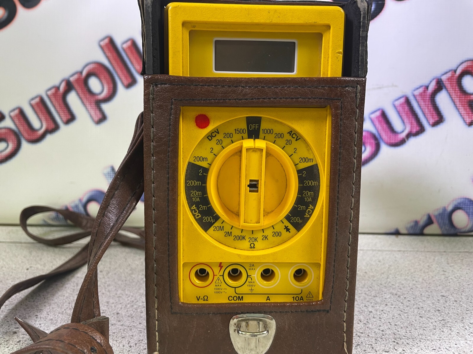 Beckman Industrial HD110 Digital Multimeter with Probes and Leather ...