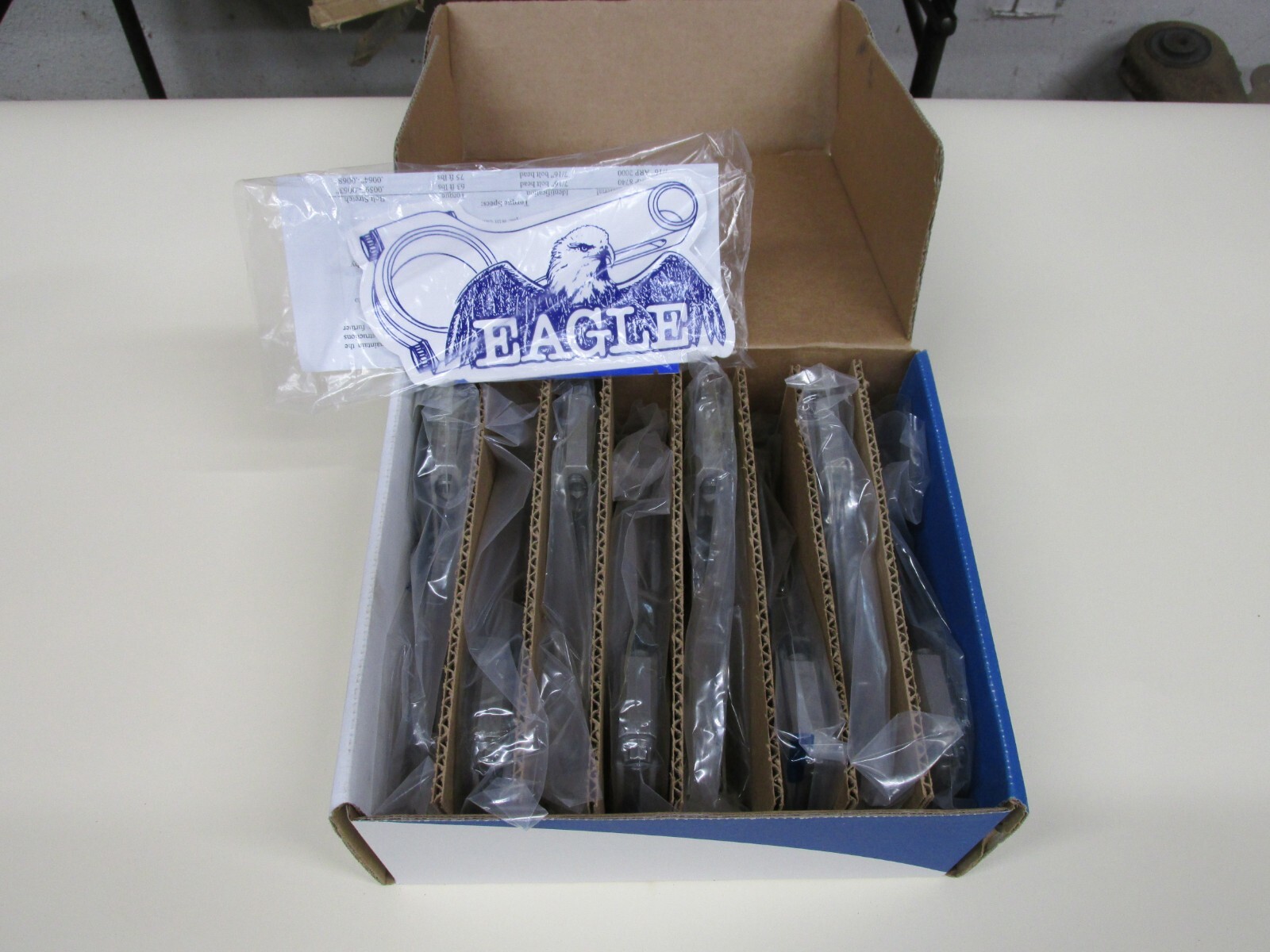 EAGLE H-BEAM RODS BBC BBF 6.800 LENGTH | eBay